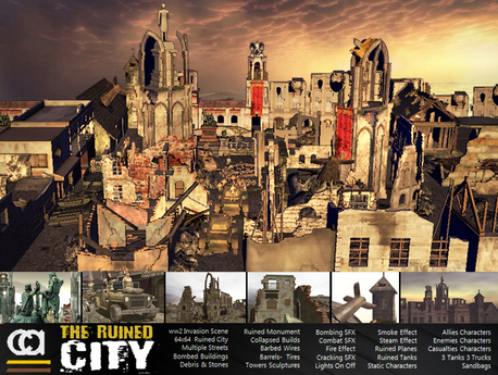 Second Life Marketplace - [CA] THE RUINED CITY